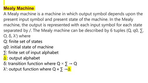 Formal Language And Automata Theorylat Class Notespptx