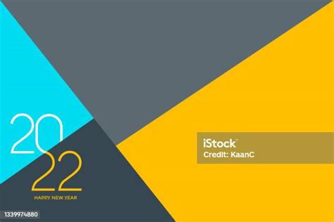 2022 년 새해 편지 휴일 인사말 카드 추상 벡터 그림입니다 인사말 카드 초대장 캘린더 등의 휴일 디자인 0명에 대한 스톡 벡터 아트 및 기타 이미지 Istock