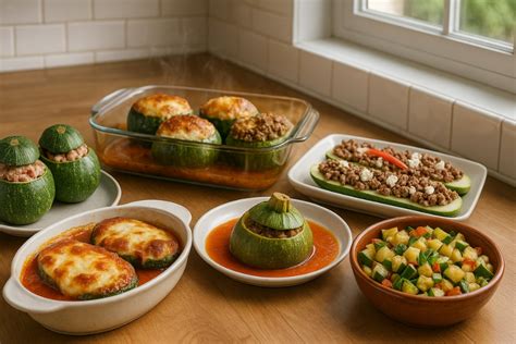 6 Recetas De Calabacitas Rellenas Irresistibles