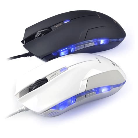 E Lue Dpi Computer Gaming Mouse Usb Wired Mouse Mice Optical High Precision Led Light