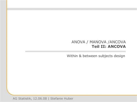 Ppt Anova Powerpoint Presentation Free Download Id556505