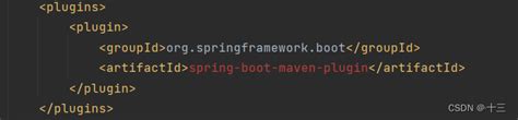 Spring Boot Maven Plugin找不到 报红在macspringcloud项目一个模块plugins全报红找不到 Csdn博客