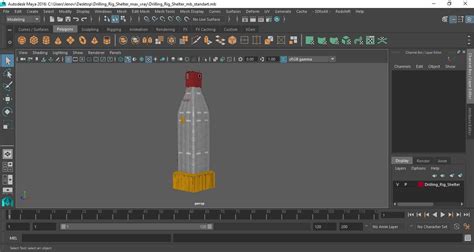 Drilling Rig Shelter 3d Model 69 Obj Lxo Ma Max Fbx C4d Blend