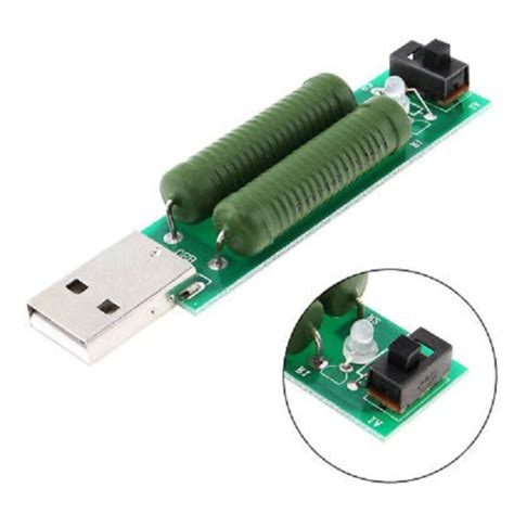 พร้อมส่ง Usb Dummy Resistor ทดสอบโหลด Load Test 1a 2a Constant Discharge โมดูลโหลดจำลอง Usb Load