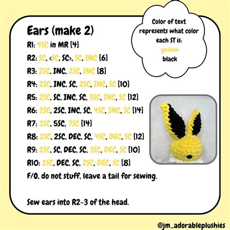 Free Jolteon Pattern Mod