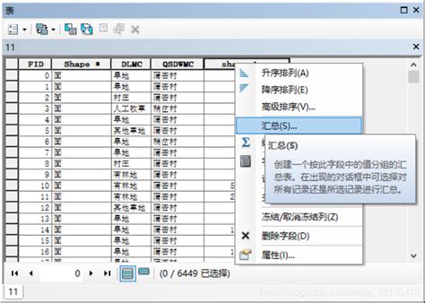 arcgis统计每个行政区（村）内各种土地利用类型的总面积 arigis怎么计算土地利用类型的面积 csdn博客