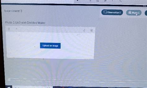 Solved Experiment 3 Observation 1 Led With Distilled Water Experiment 3 Course Hero