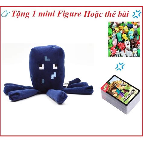Mojang Genuine Minecraft Squid Plush Shopee Philippines