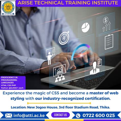 Arise Technical Training Institute On Linkedin Develop A Solid Foundation In Programming And