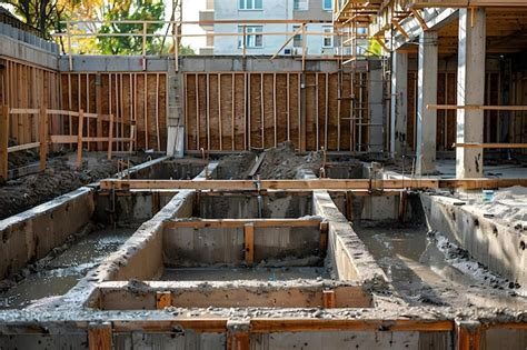 Premium Photo Enhancing Safety Measures And Mitigating Risks At A Construction Site Concept