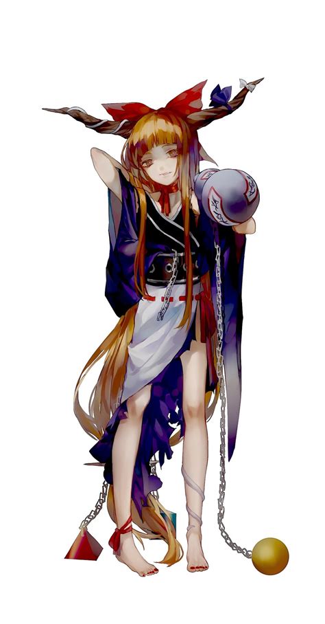 Ibuki Suika Touhou Drawn By Cui Jidanhaidaitang Danbooru