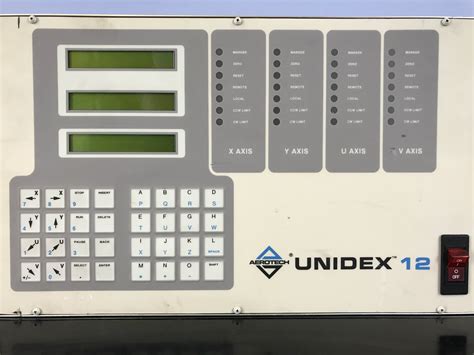Aerotech U12r Unidex 12 2 Axis Motion Controller Alt American