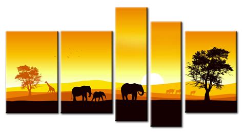 Купить картину Пустыня Из пяти частей в Киеве доступная цена в Украине фото описание