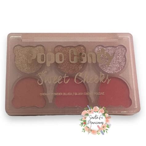 Popo Candy X6 Rubores En Polvo N03 Santa Fe Manicuras Venta De