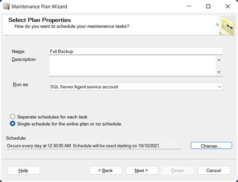 tự động sao lưu và giữ lại các tệp dữ liệu gần nhất trong sql server