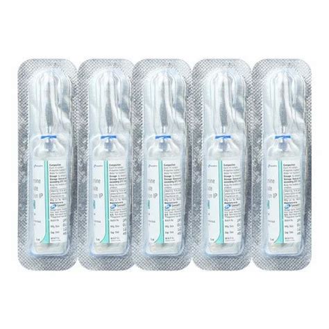 50mg Protamine Sulphate Injection 5x5x5ml At ₹ 40 Piece In Surat Id