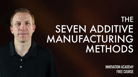 Seven Additive Manufacturing Methods 3d Printing Mentality