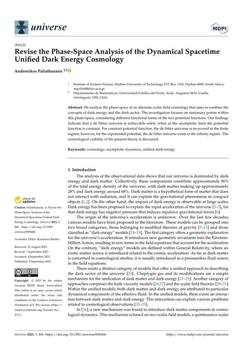 pdf revise the phase space analysis of the dynamical spacetime