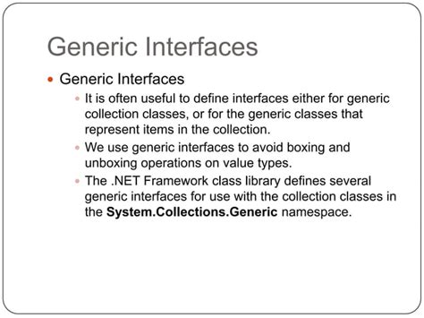 Generics C Pptx Programming Languages Computing