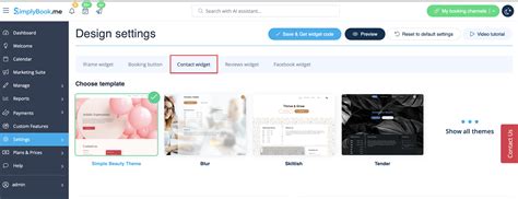 Widgets For Your Own Website Widgets For Your Own Website SimplyBook Me