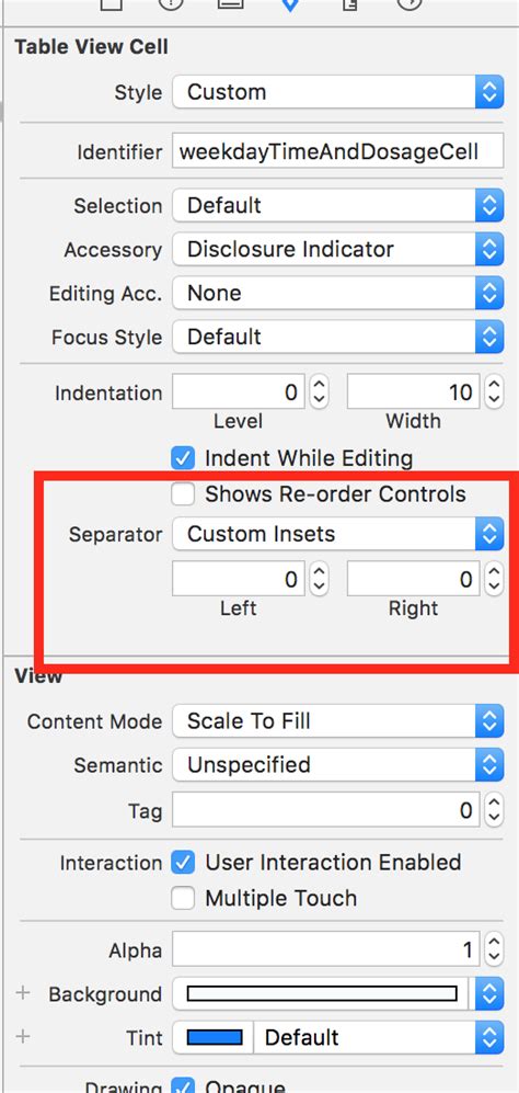 Ios What Is The 15 Point Spacing On The Left Of Table View Cells Stack Overflow