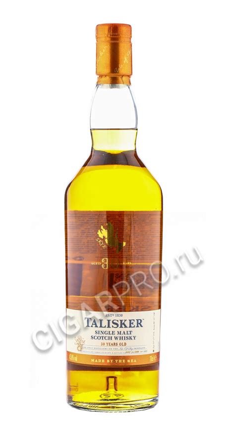 Шотландский виски Talisker 30 years виски Талискер 30 лет | Cigar Pro