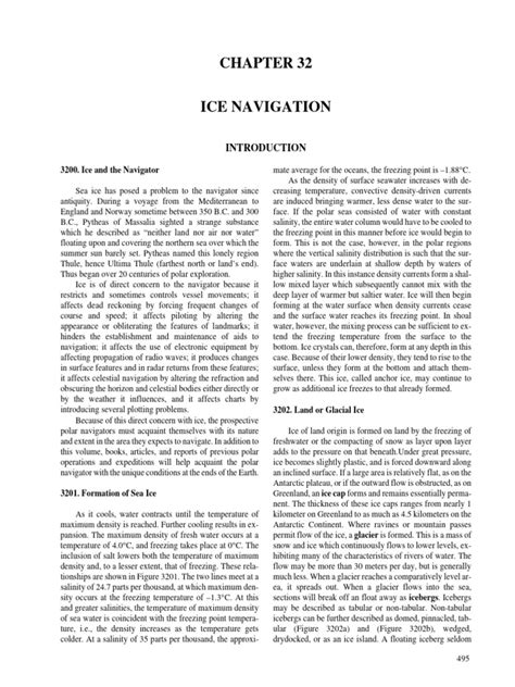 j 2019 bowditch volume 1 part 8 ice and polar navigation chapter