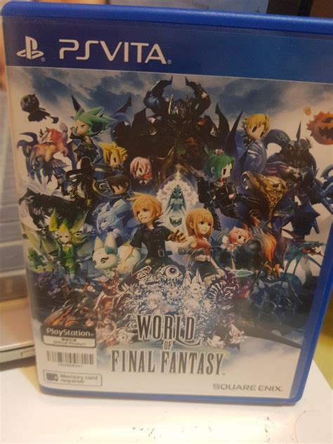 World Of Final Fantasy Ps Vita Video Gaming Video Games