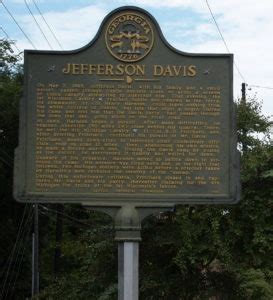 Jefferson Davis Laurens County Georgia Historical Society