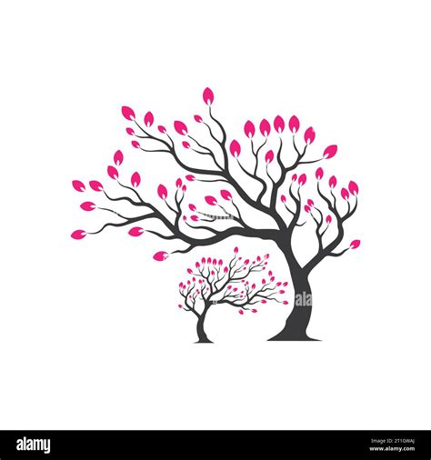 Vector Branch Hand Drawn Illustration Of Tree Branch Design Template Stock Photo Alamy