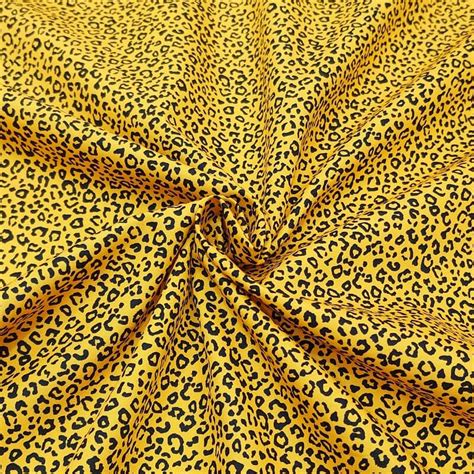 Tiny Leopard Print Cotton Poplin The Cheap Shop Tiptree