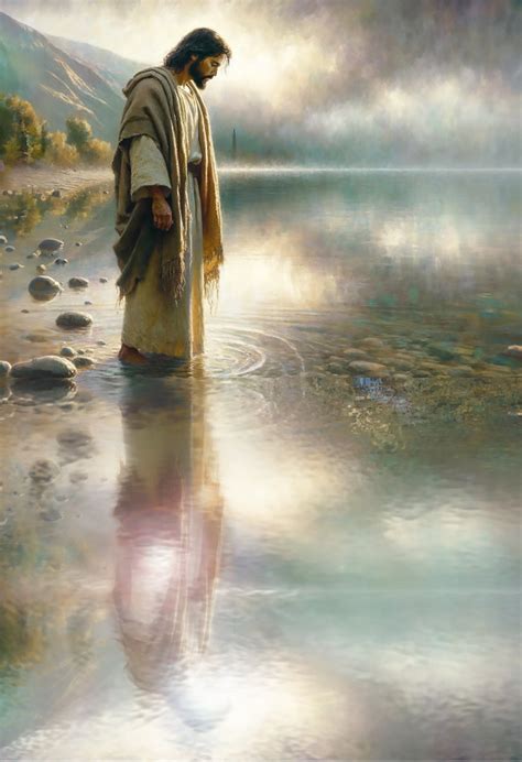 Christian Art Reflection Printable Download Wall Art Of Jesus