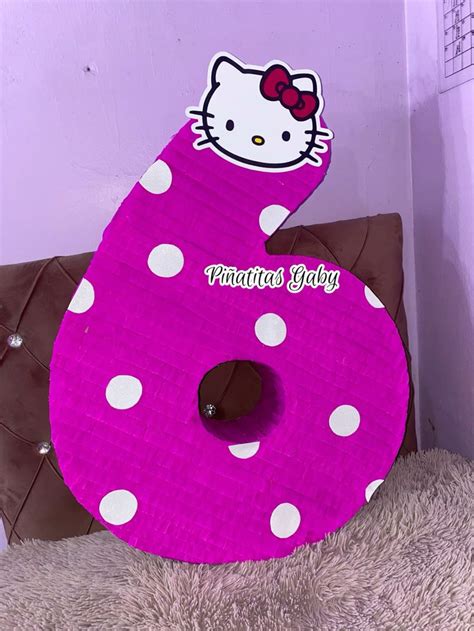 Numero 6 Hello Kitty Hello Kitty Piñata