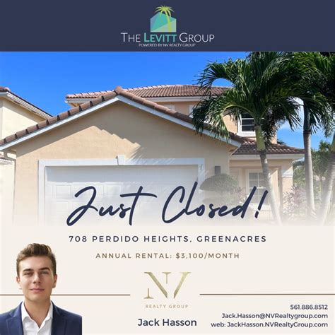 Im Also Very Pleased To Have Closed On This Annual Rental For My