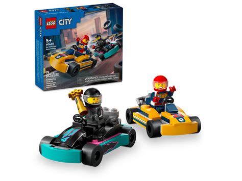 Bricker - Конструктор LEGO 60400 Go-Karts and Race Drivers