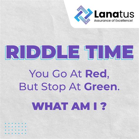 Lanatus Systems On Linkedin Lanatussystems Riddletime Think
