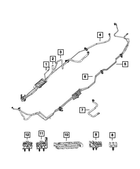 2013 Ram 3500 Fuel Supply Tube 68166721ab My Mopar Parts