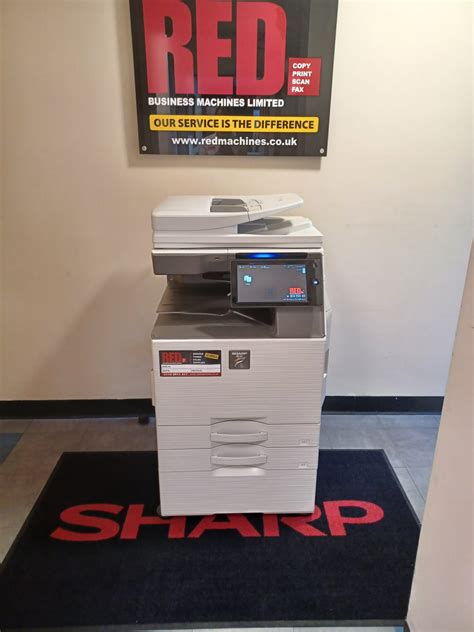 Sharp Mx2651 A4a3 Multi Function Printer Red Business Machines