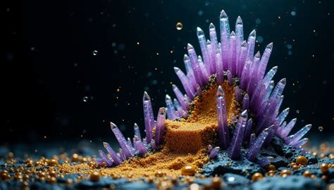 Free Crystal Throne Formation Image Crystals Throne Purple