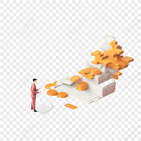 온라인 세금 및 납부 관리 웹사이트 방문 페이지 또는 3d 온라인 세금 관리 방문 페이지 Png 일러스트 무료 다운로드 Lovepik