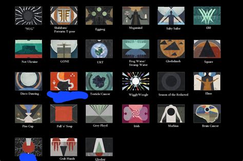 Destiny Symbols Chart