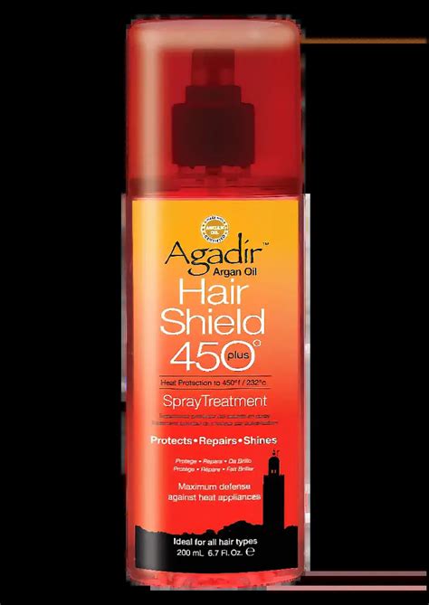 Agadir Argan Oil Hair Shield 450° Plus Spray Treatment Ingredients