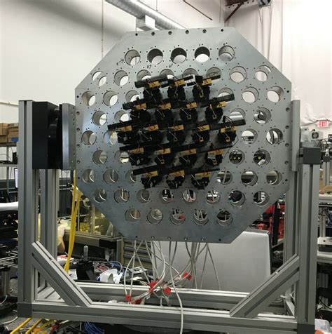 Assembled 19 Element RF Front End With LTSA Elements And RF Lambda LNAs