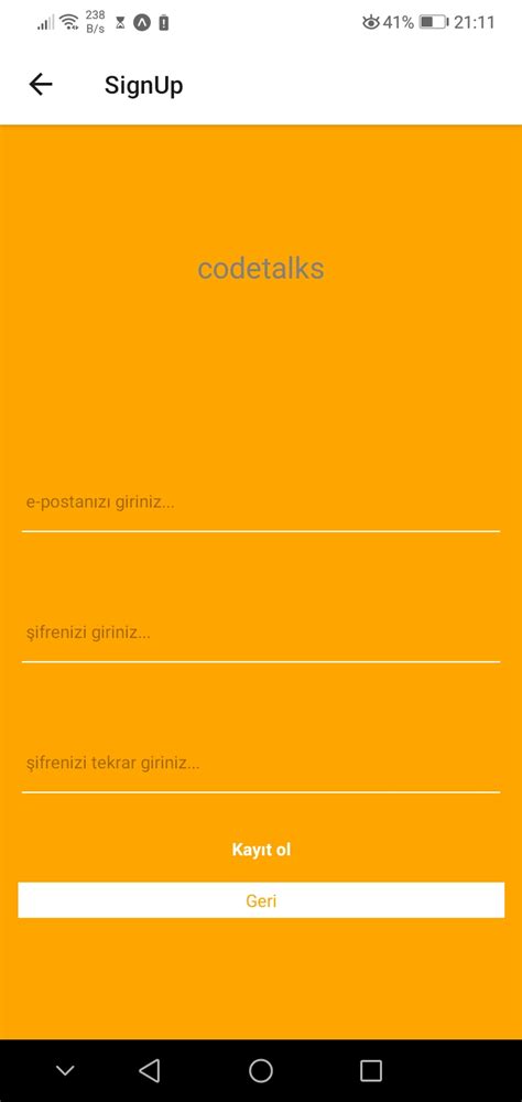 Github Rogultumcodetalks A Mobile App Where Users Sign Up And Create Or Join Chat Rooms For