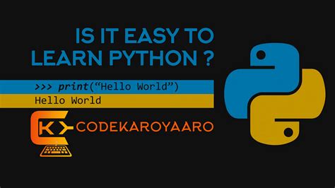 is it easy to learn python yes because of its relative… by naitikata roy medium