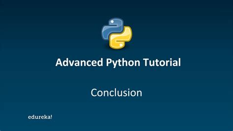 PPT Advanced Python Tutorial Learn Advanced Python Concepts
