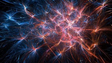 An Illustration Of Digital Hi Tech Particles In 3d Representing A Cyber