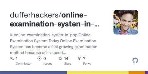 Github Dufferhackers Online Examination Systen In Php Online Examination Systen In Php
