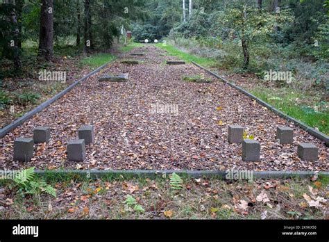 Lettele Netherlands Oct 14 2022 V1 Rockets Launch Platform And Water Well In The 1944 1945