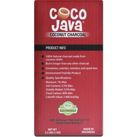 Buy Coco Java Coconut Charcoal 72 Pcs توصيل